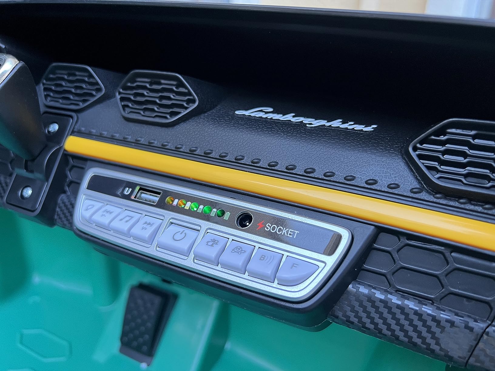 $11/mo - Finance ELEMARA 2 Seater Ride on Car, XL Lamborghini Car for ...