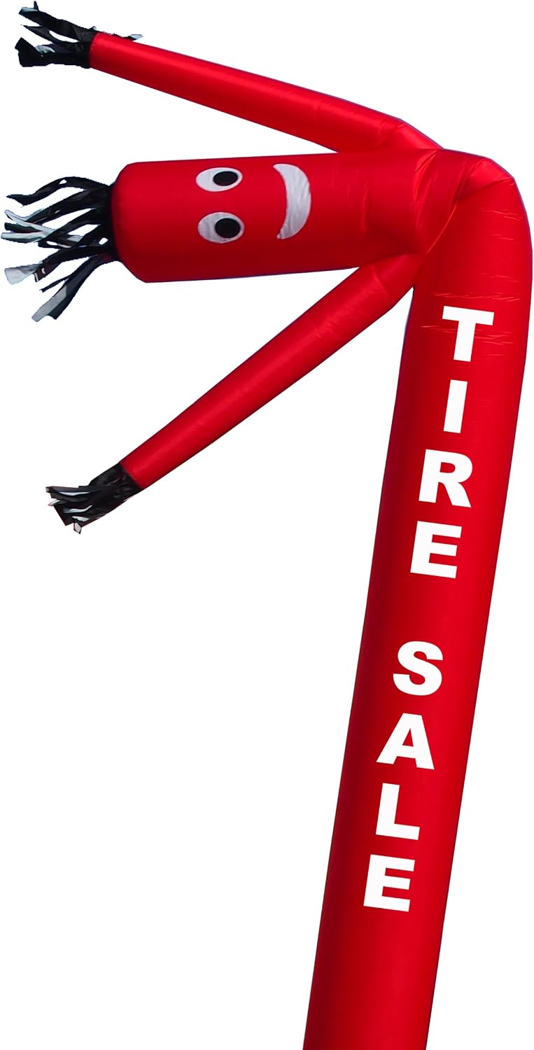 LookOurWay "TIRE SALE" Air Dancers Inflatable Tube Man Attachment, 20 ...