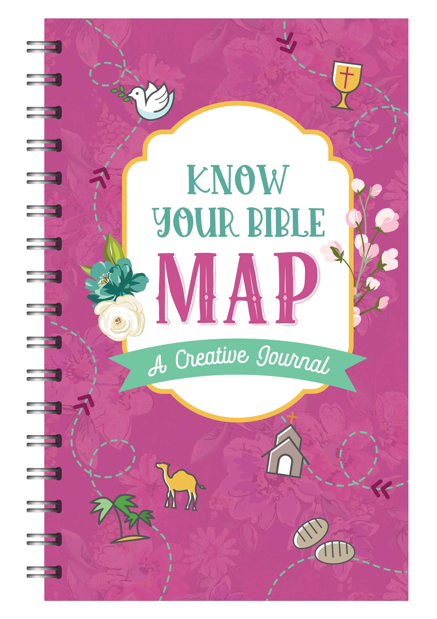 Know Your Bible Map [women's cover]: A Creative Journal (Faith Maps ...