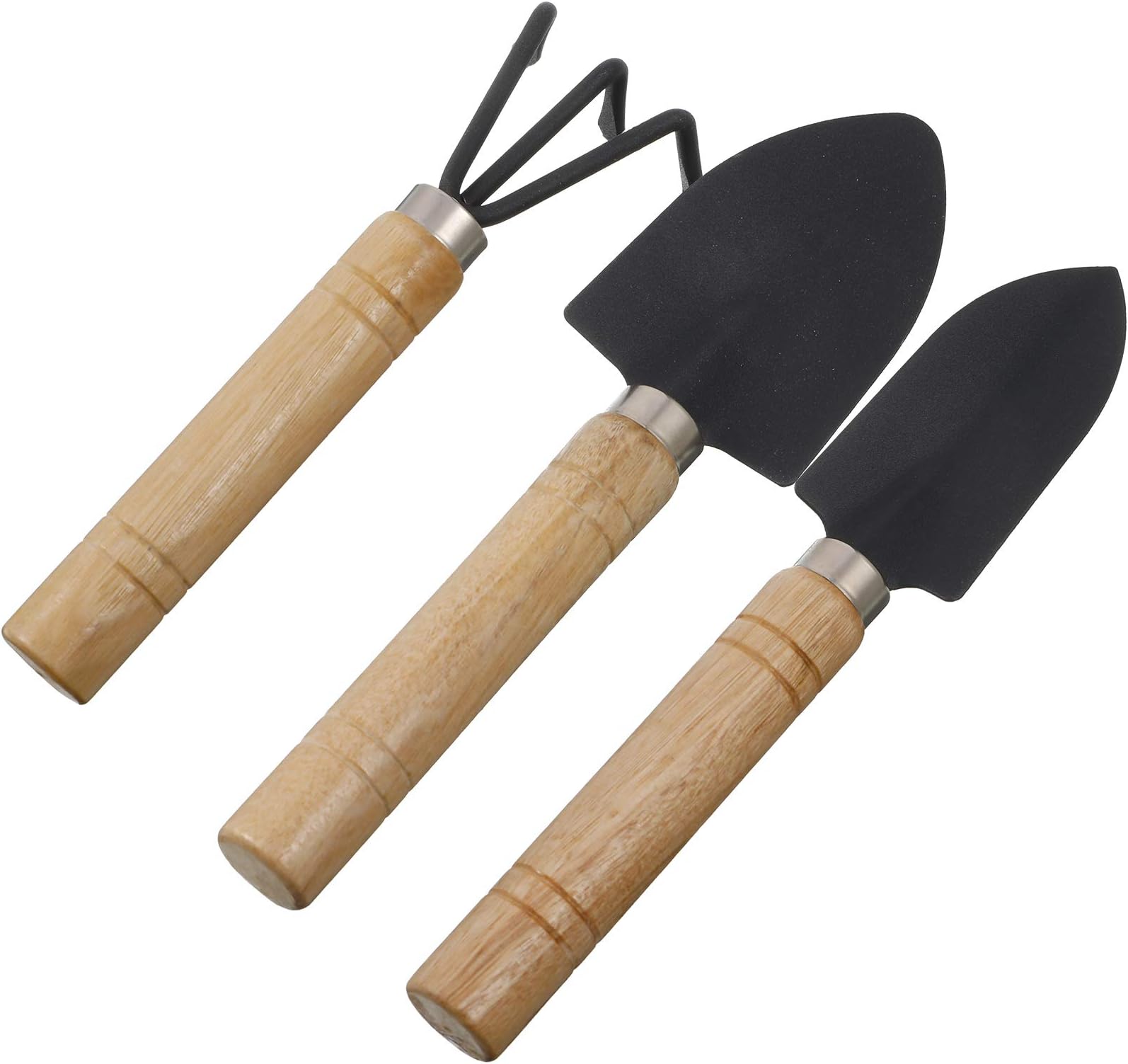 upain Mini Garden Tools Set 3 Pieces Gardening Hand Kits Shovel Rake ...