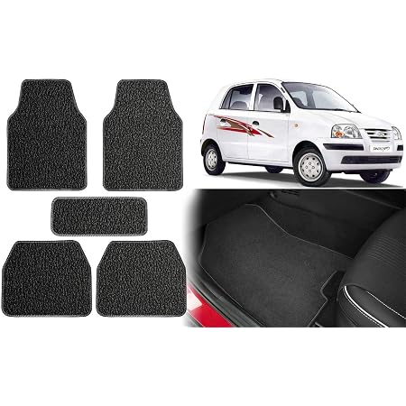 Selifaur - Passenger Car Rubber Floor Mats for Hyundai Santro Xing ...