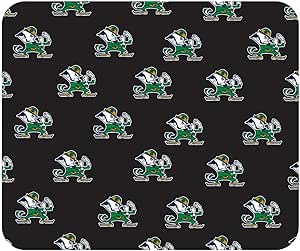 Amazon.com: Mouse Pad, Fabric, University of Notre Dame Standard/Mascot ...