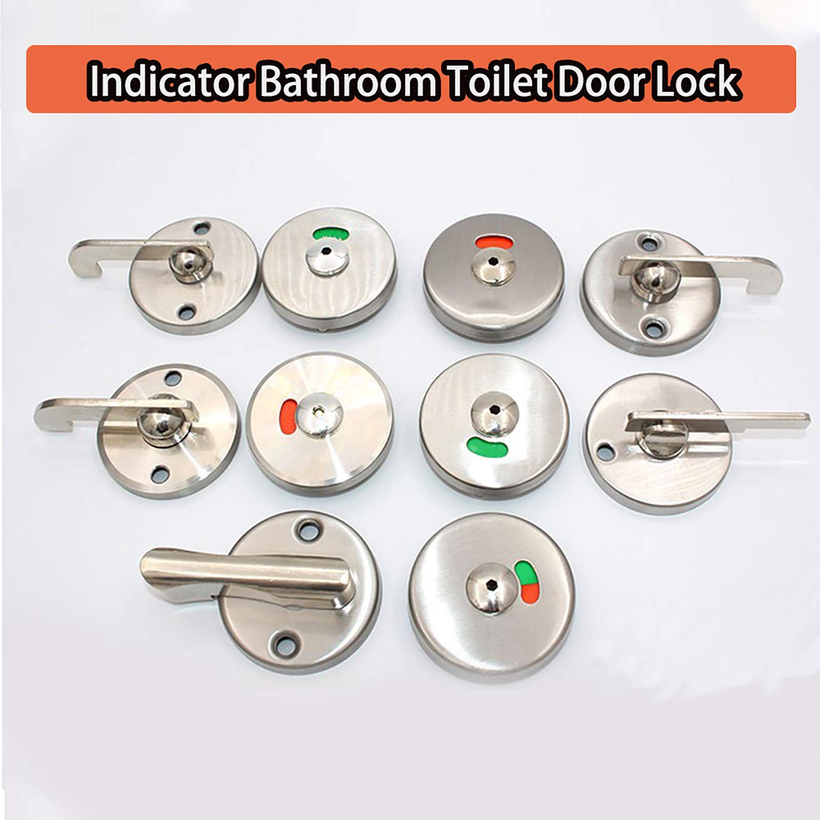 Restroom Door Locks Indicator Door Lock Bathroom Restroom Toilet Bolt ...