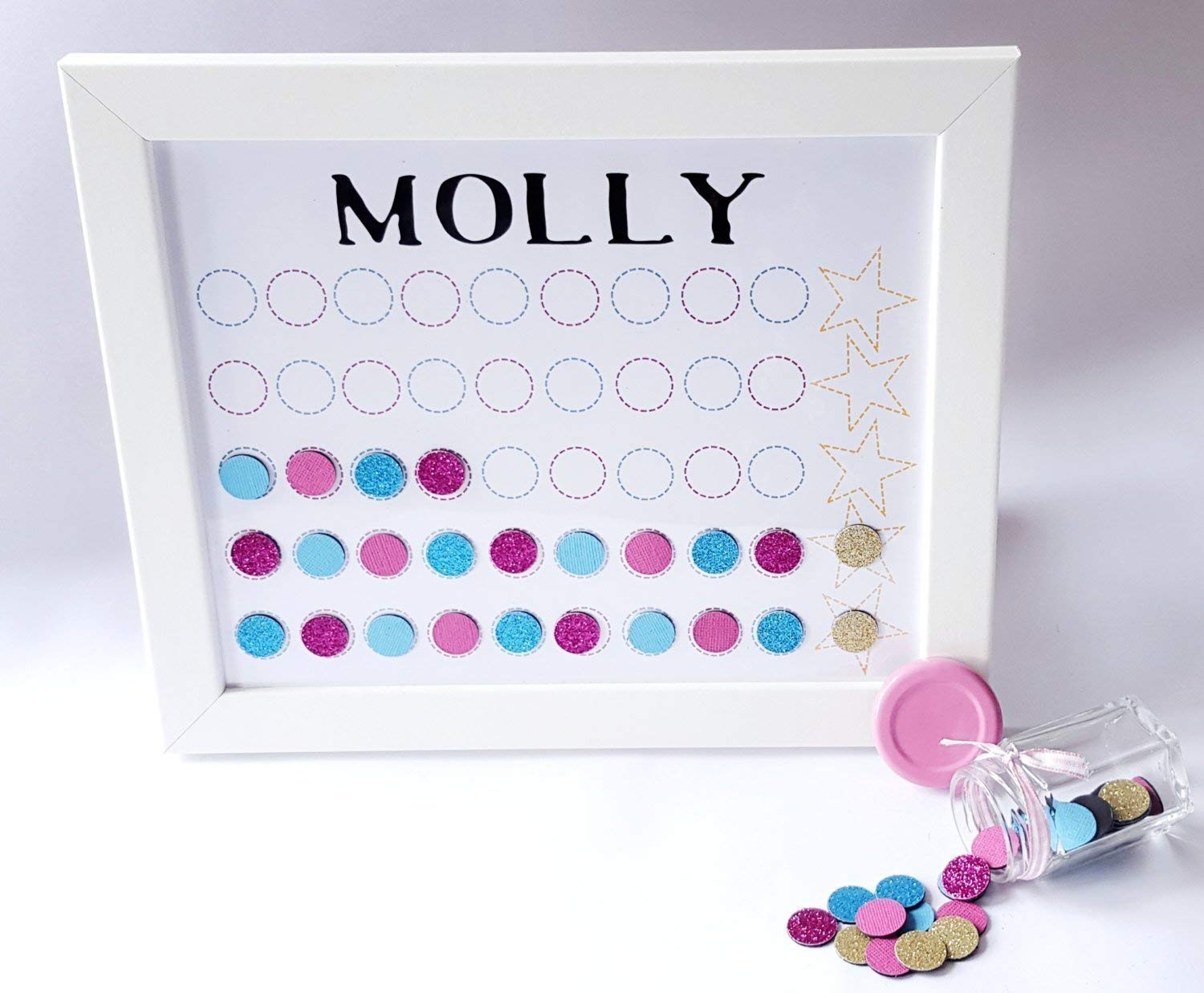 Childrens Magnet Behaviour Chart Good Behaviour Chart Girls Reward ...