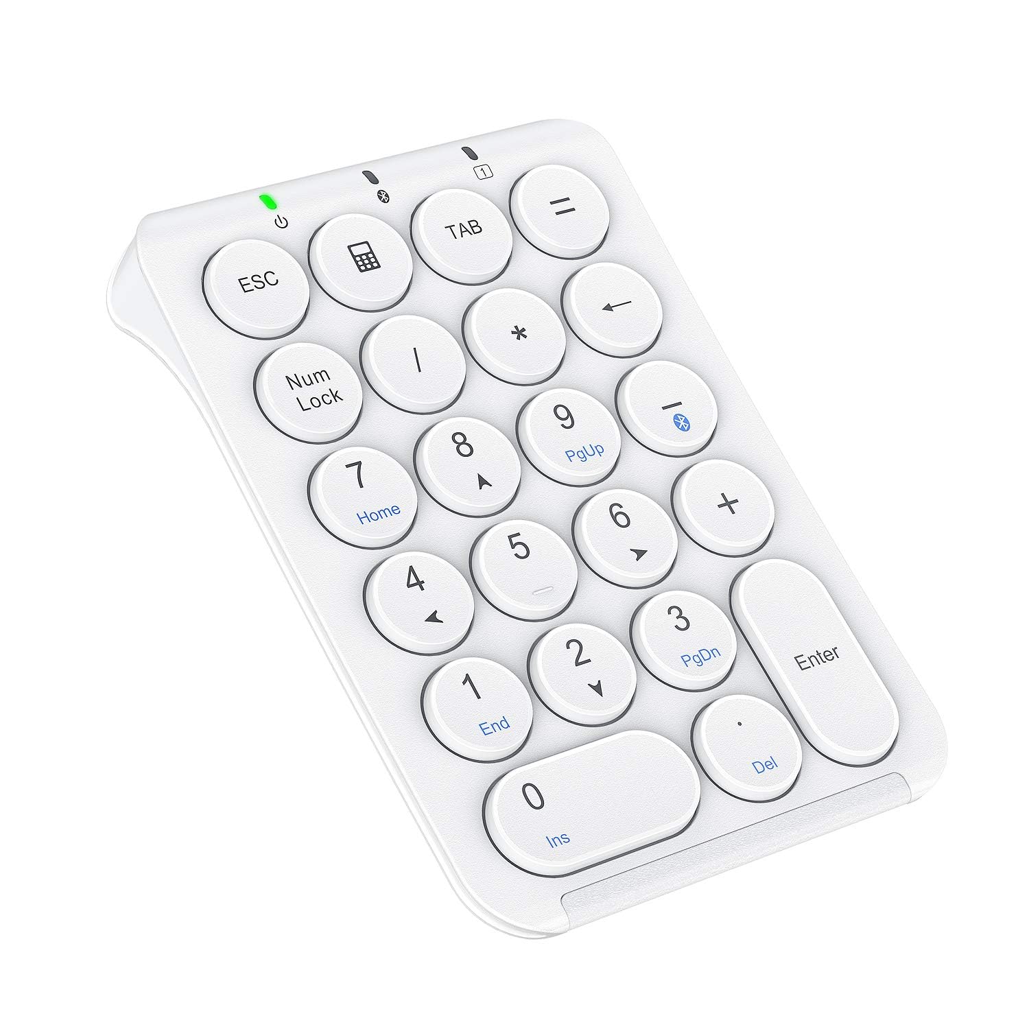 Amazon.com: iClever Number Pad, KP08 Bluetooth Number Pad, Ultra Slim ...
