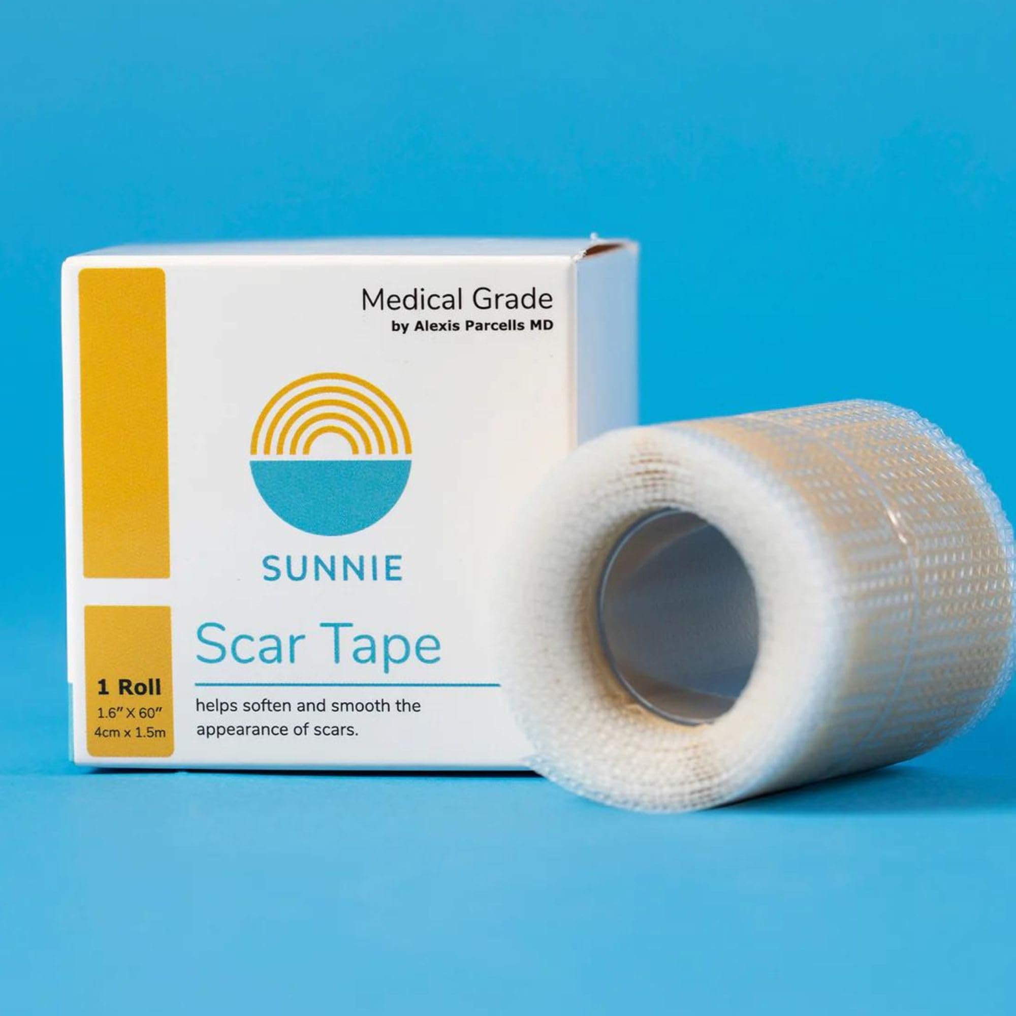 Snapklik.com : SUNNIE ScarSmooth Medical Grade Silicone Scar Tape - Non ...
