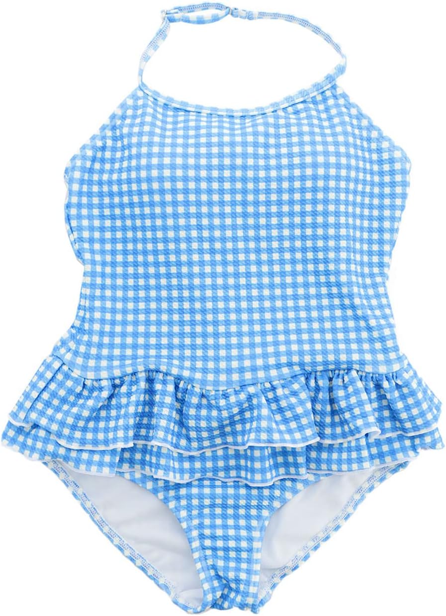 Amazon.co.jp: [キャサリンコテージ] ワンピース水着 ZS002 ガールズ ホルター・サックス[SAX1] 140 : ファッション