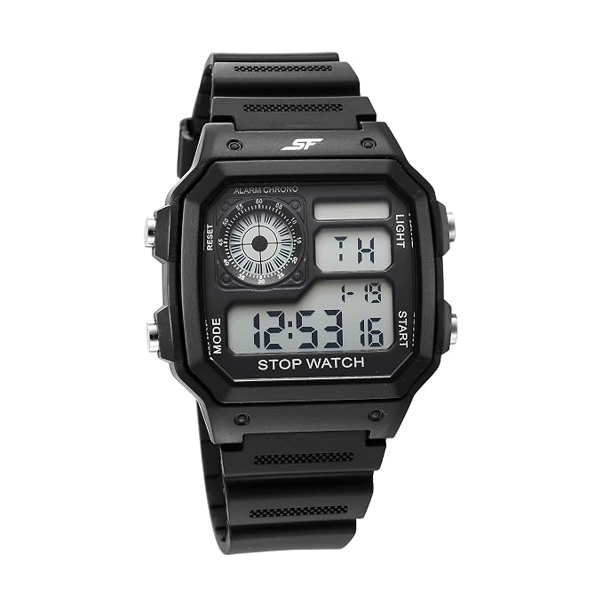 Sonata Hexa Unisex Digital Watch -77123PP01 : Amazon.in: Fashion