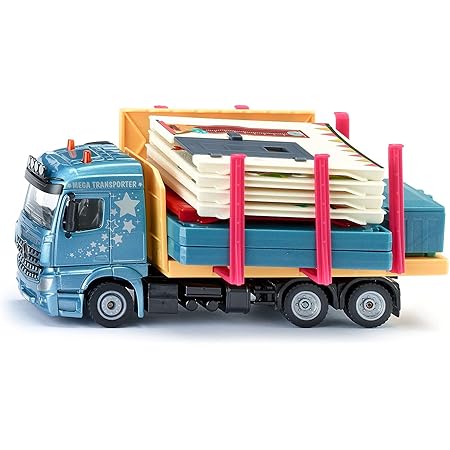 SIKU 3546 - Camion Benne Mercedes-Benz Actros avec Benne Déroulante, 1: ...