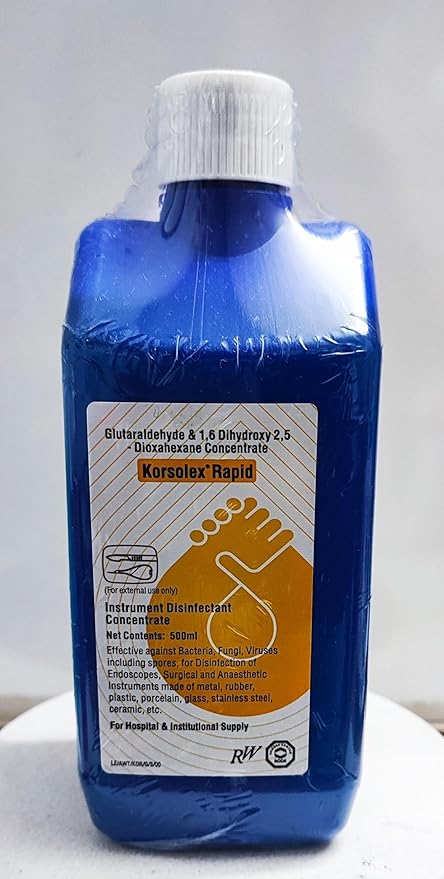 KORSOLEX RAPID-INSTRUMENT DISINFECTANT CONCENTRATE 500ML : Amazon.in ...