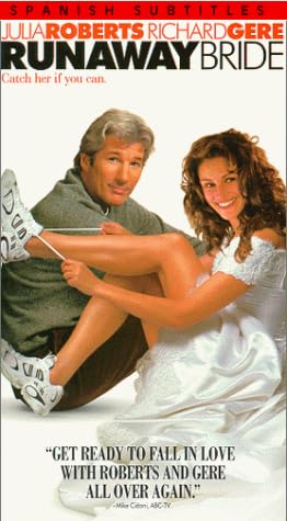 Amazon.com: Runaway Bride [VHS] : Julia Roberts, Richard Gere, Joan ...