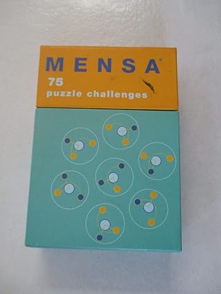Mensa 75: Puzzle Challenges: Chronicle Books Staff: 9780811830782 ...