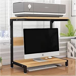Amazon.com: Computer Booster Stand Desktop Multi-Tier Audio Stand ...