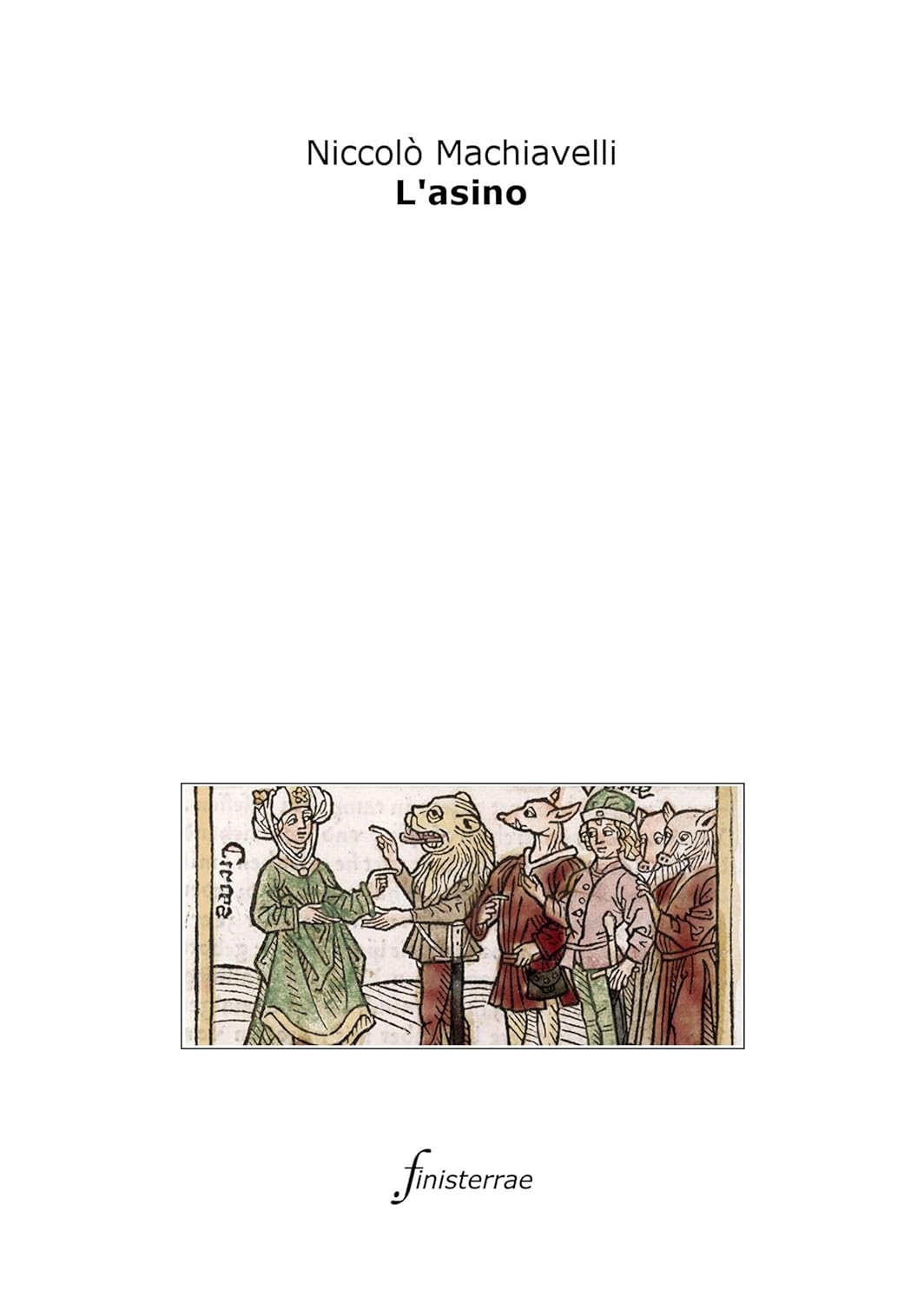 L'asino (Italian Edition) eBook : Niccolò Machiavelli, Daniele Lucchini ...