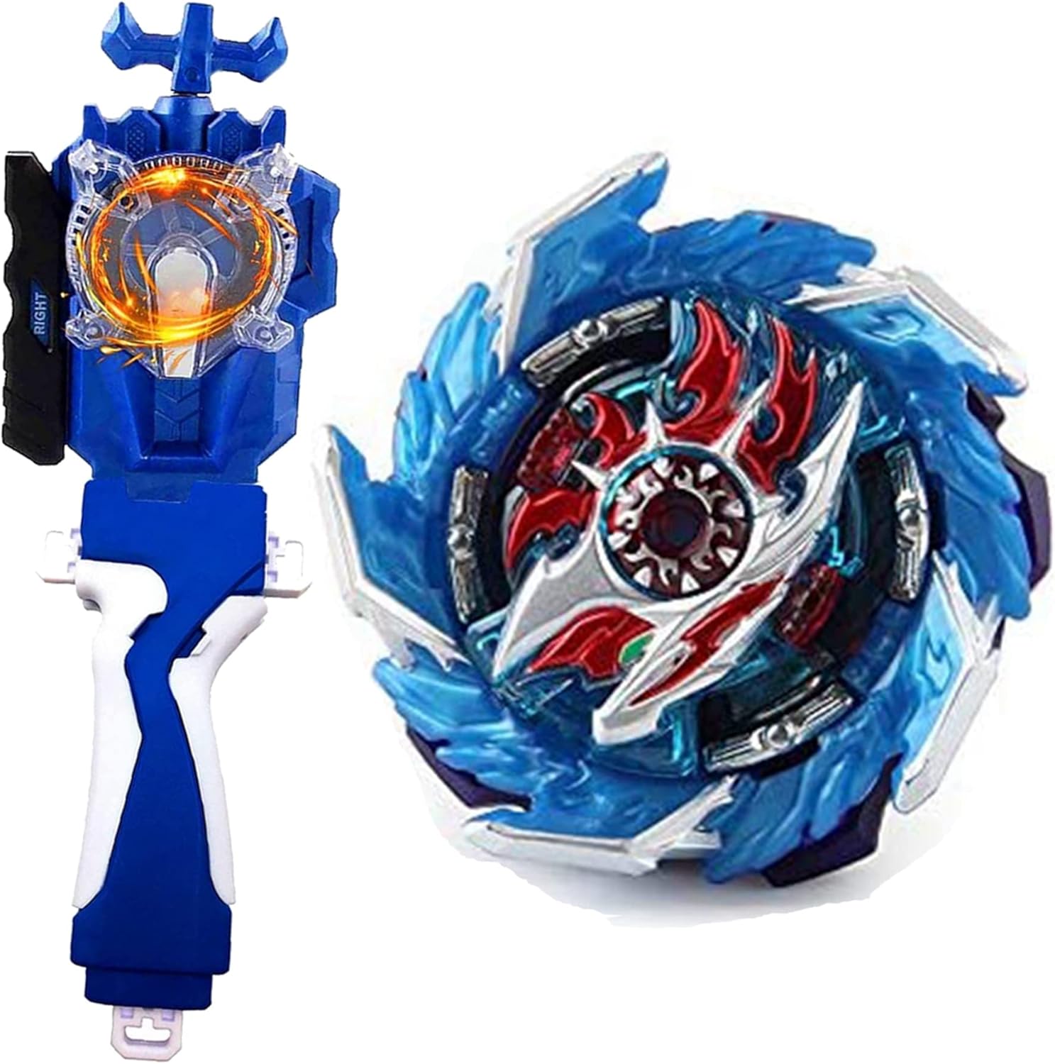 Amazon.com: SUPERBLADE Metal Fusion Games Blade Toy Set Sparking ...