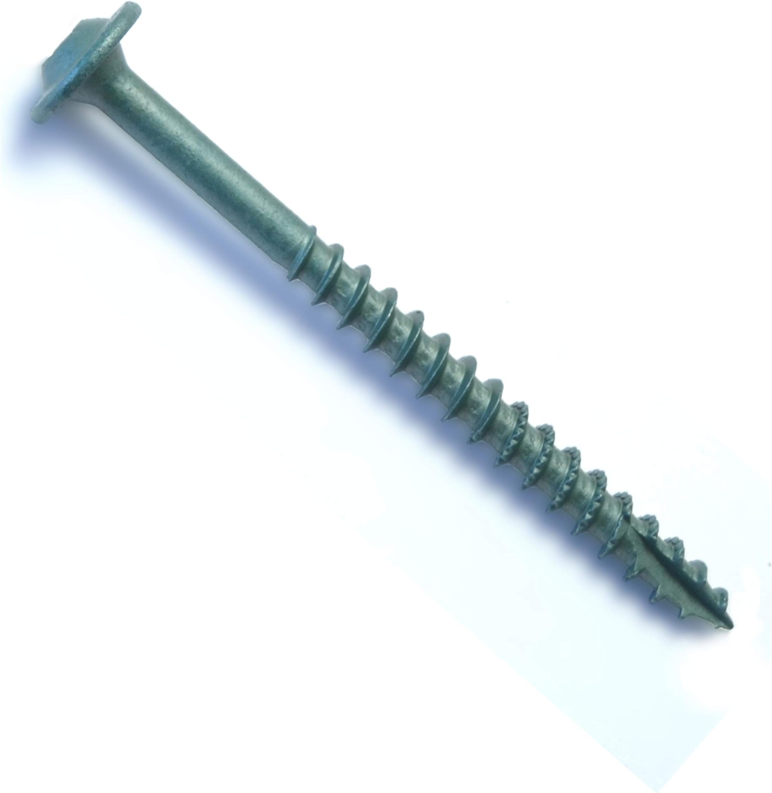Amazon.com: Hard-to-Find Fastener 014973459116 Star Lag Green Screws, 5 ...