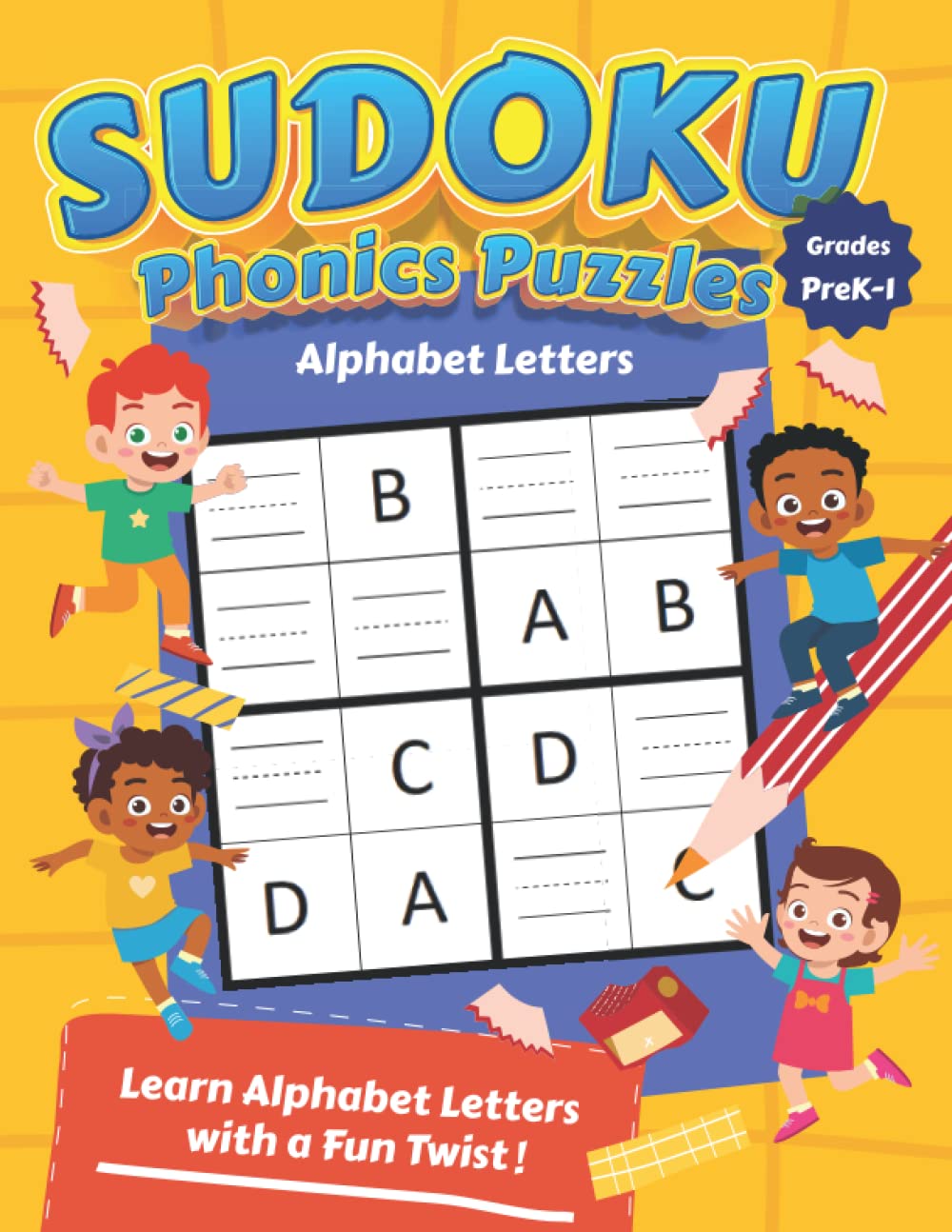 Sudoku Phonics Puzzles: Alphabet Letters: Publishing, Braintastics ...