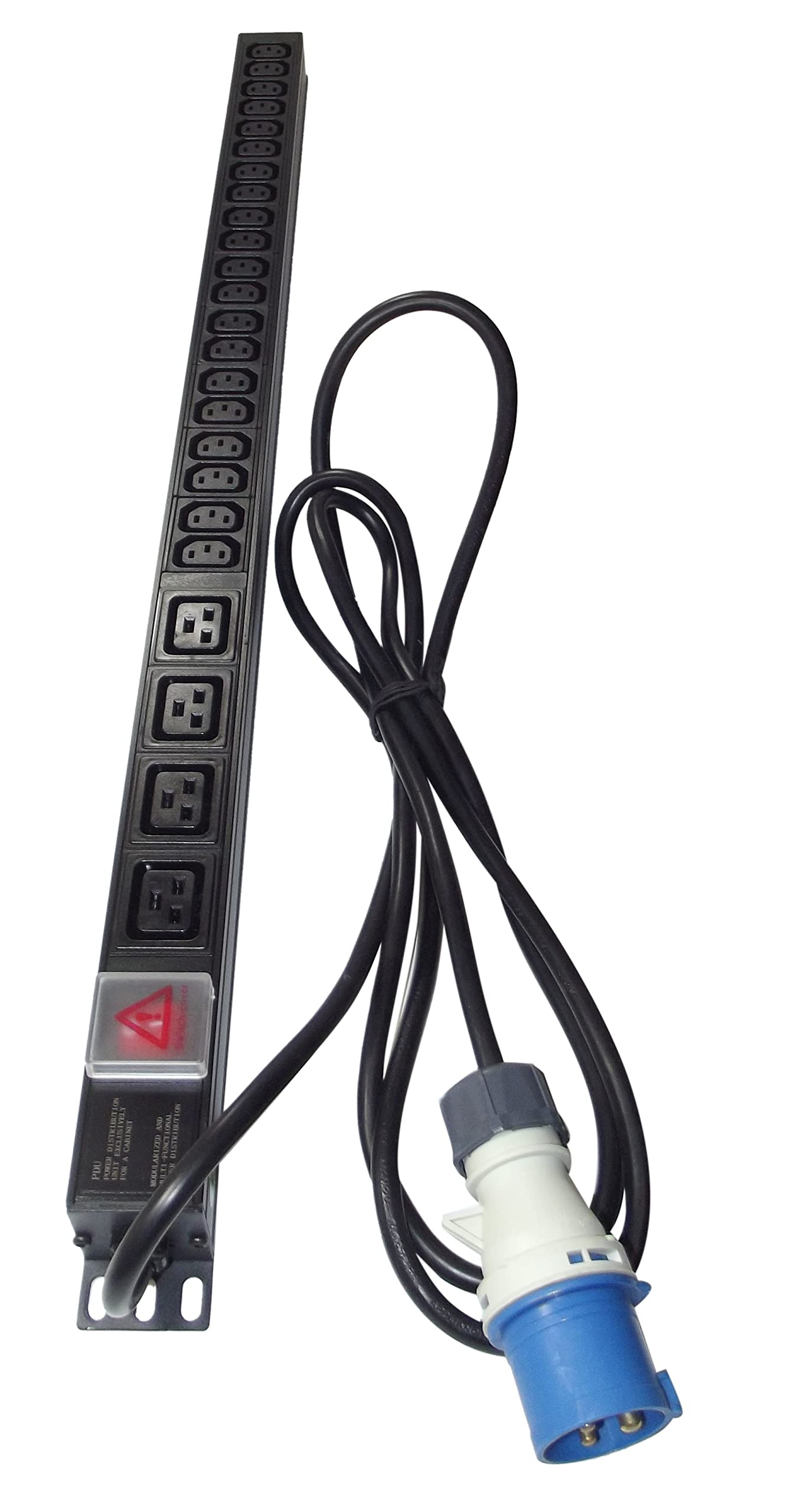 Buy 24 way PDU (20 IEC C13 + 4 C19) 16 AMP VERTICAL Power Distribution Unit 19" 16A Online at ...