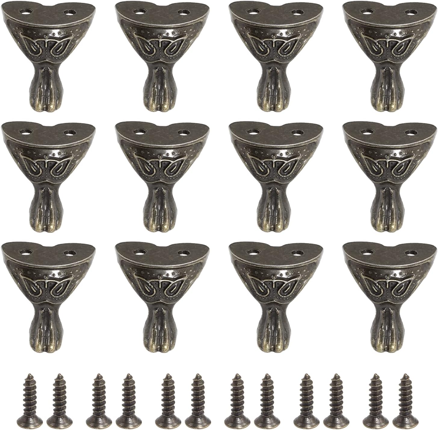 Amazon.com: VinBee 20PCS Jewelry Box Legs Small Antique Jewelry Box ...