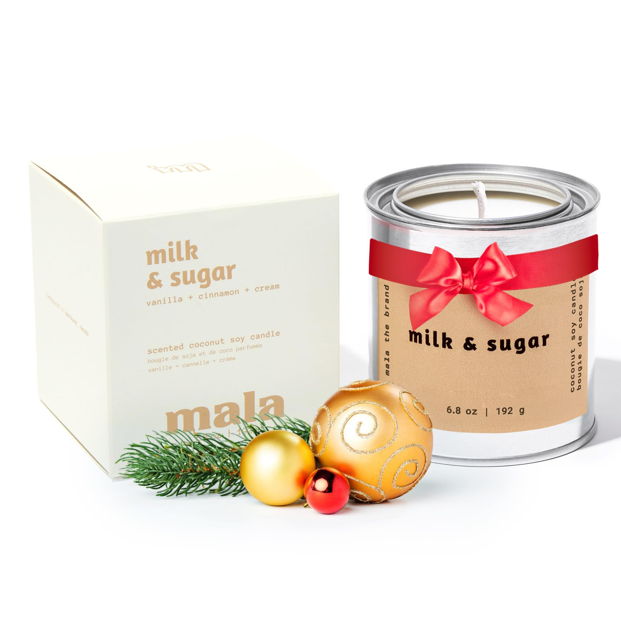 Amazon.com: Mala Scented Candles - Milk & Sugar Foodie/Gourmand Candles ...