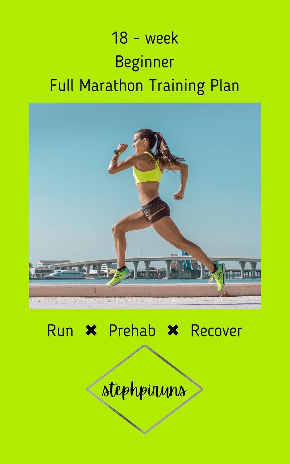 Amazon.com: 18-Week Beginner Full Marathon Training Plan eBook : Pi ...