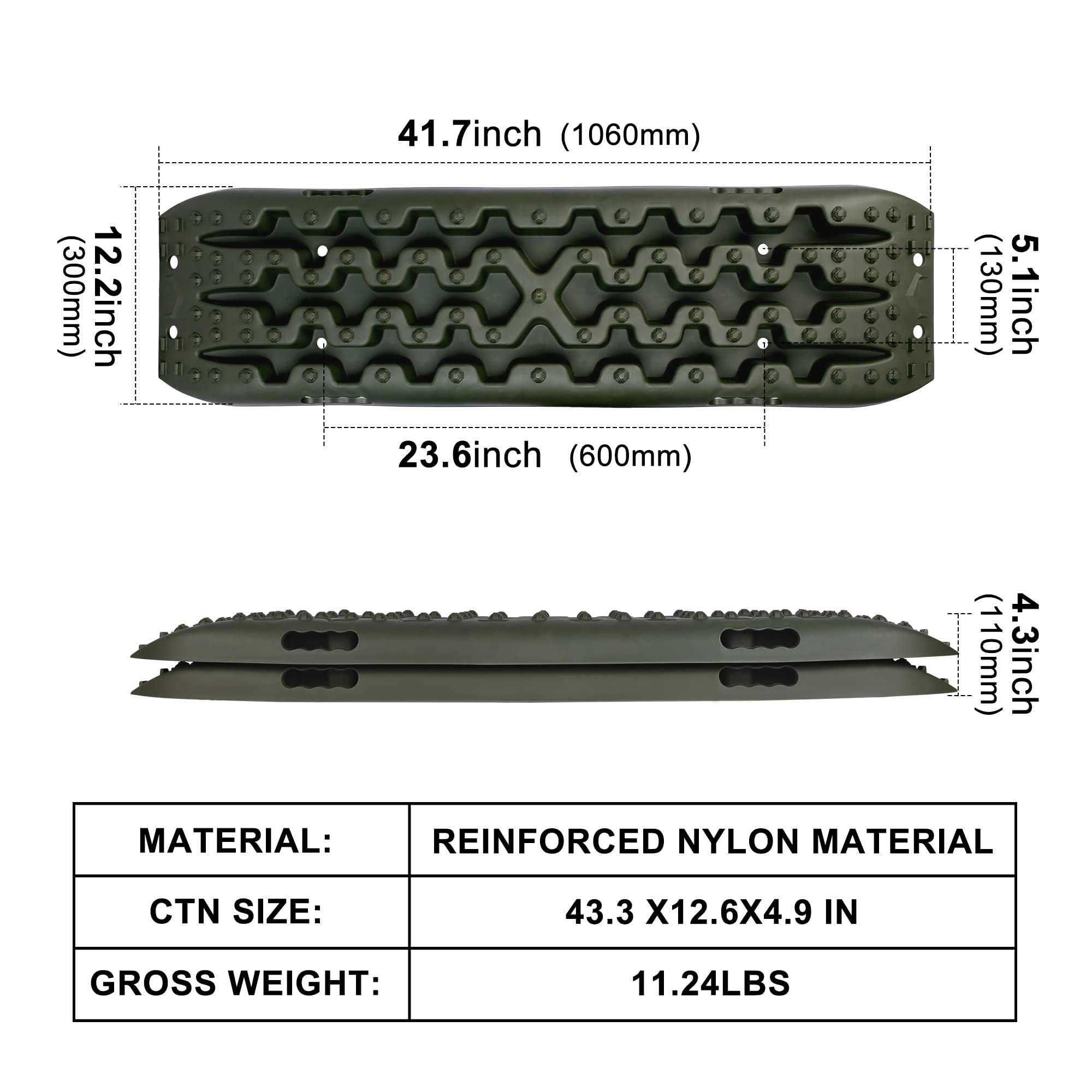 Snapklik.com : X-BULL New Recovery Traction Tracks Sand Mud Snow Track ...