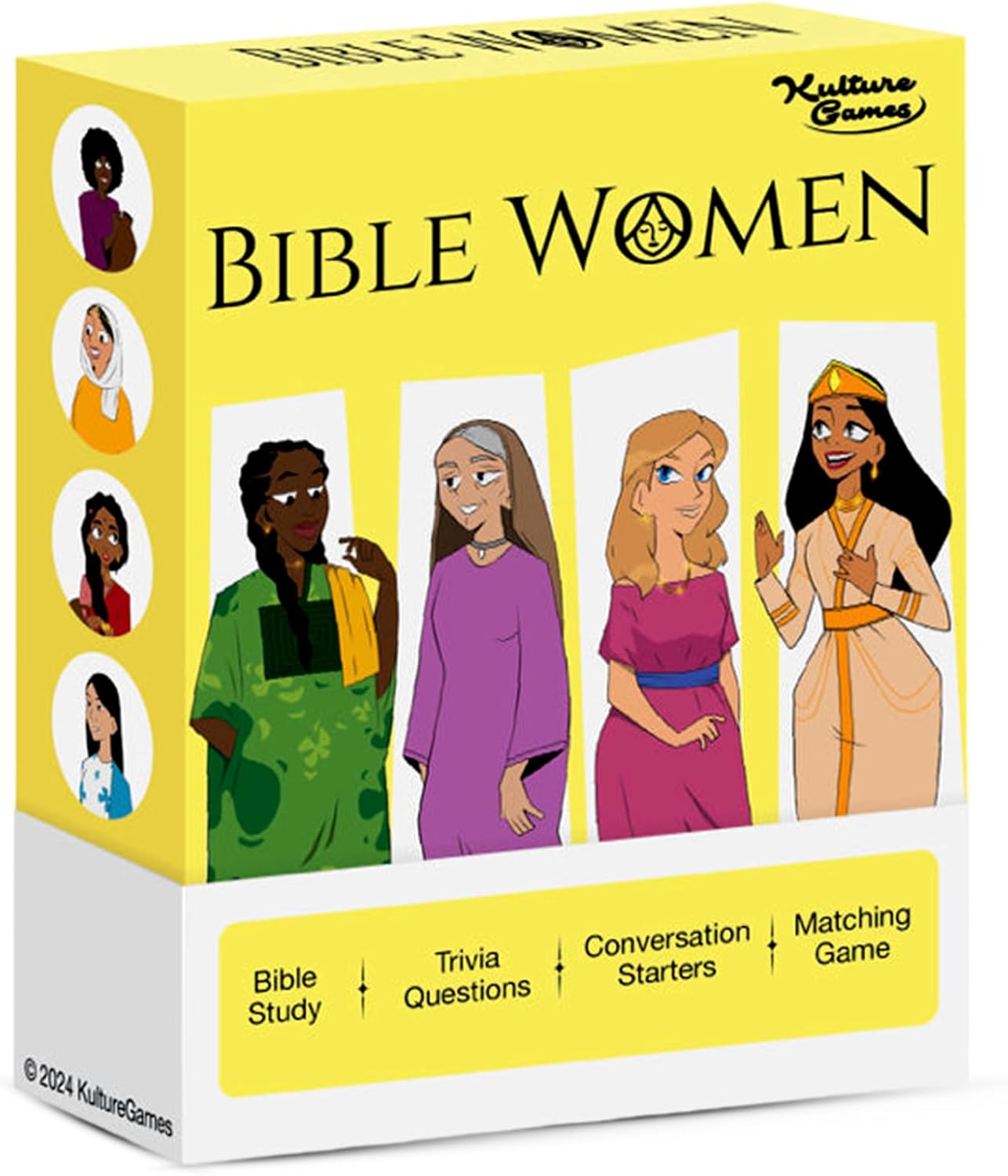 Amazon.com: Kulture Games Bible Women - Christian Card Game with 50 ...