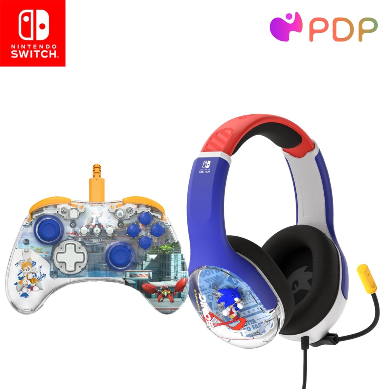 Amazon.com: PDP REALMz Sonic Superstars Enhanced Wired LED Light-up ...