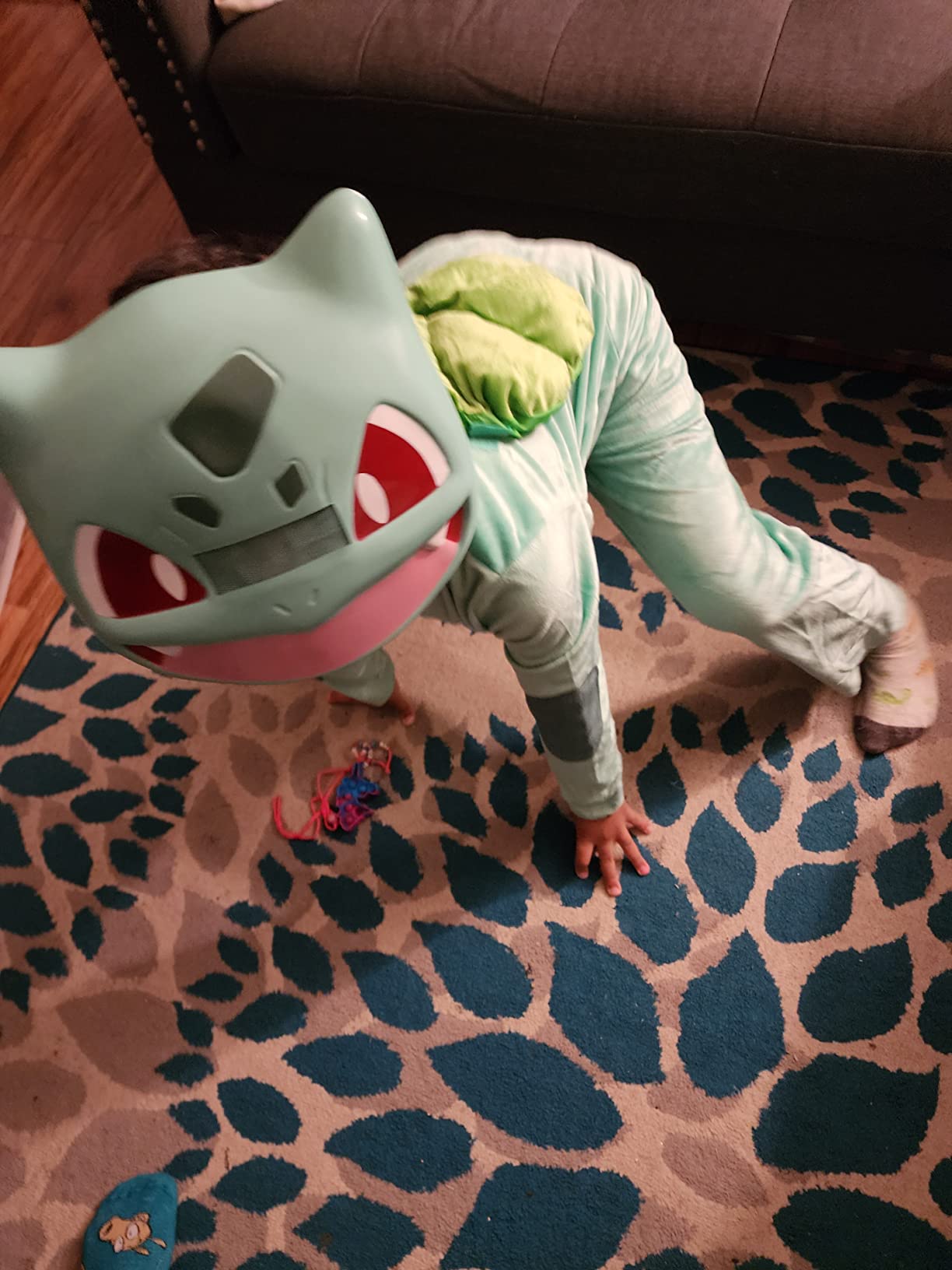 Amazon.com: Pokemon Costume Bulbasaur for Kids, Children's Classic ...