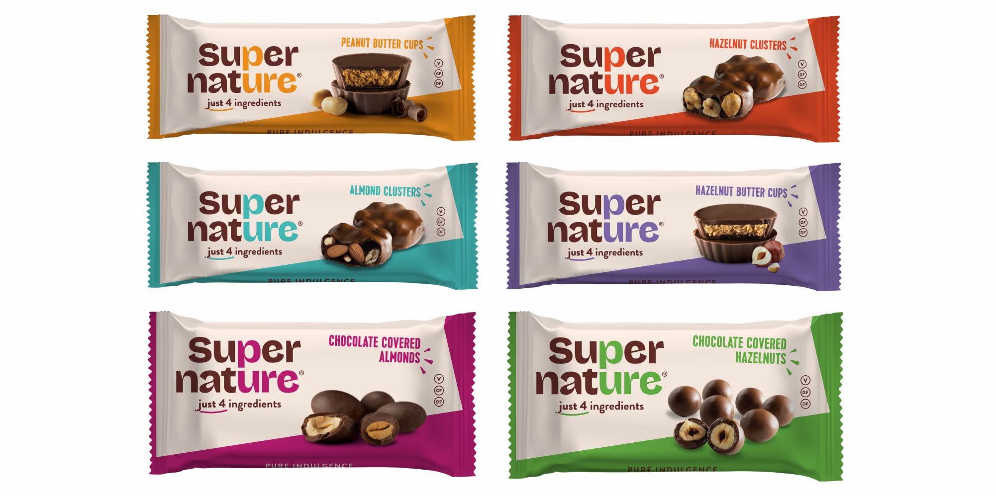 Supernature Variety Snack Box Chocolate Gift Gluten Free & Dairy Free ...