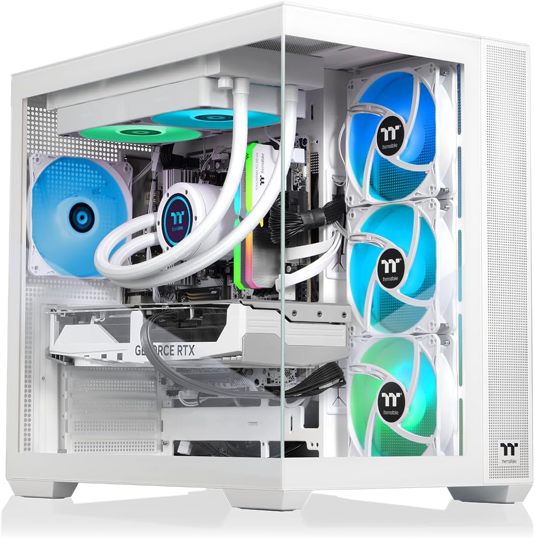 Amazon.com: Thermaltake LCGS View 7880S-380 Gaming Desktop (AMD Ryzen ...