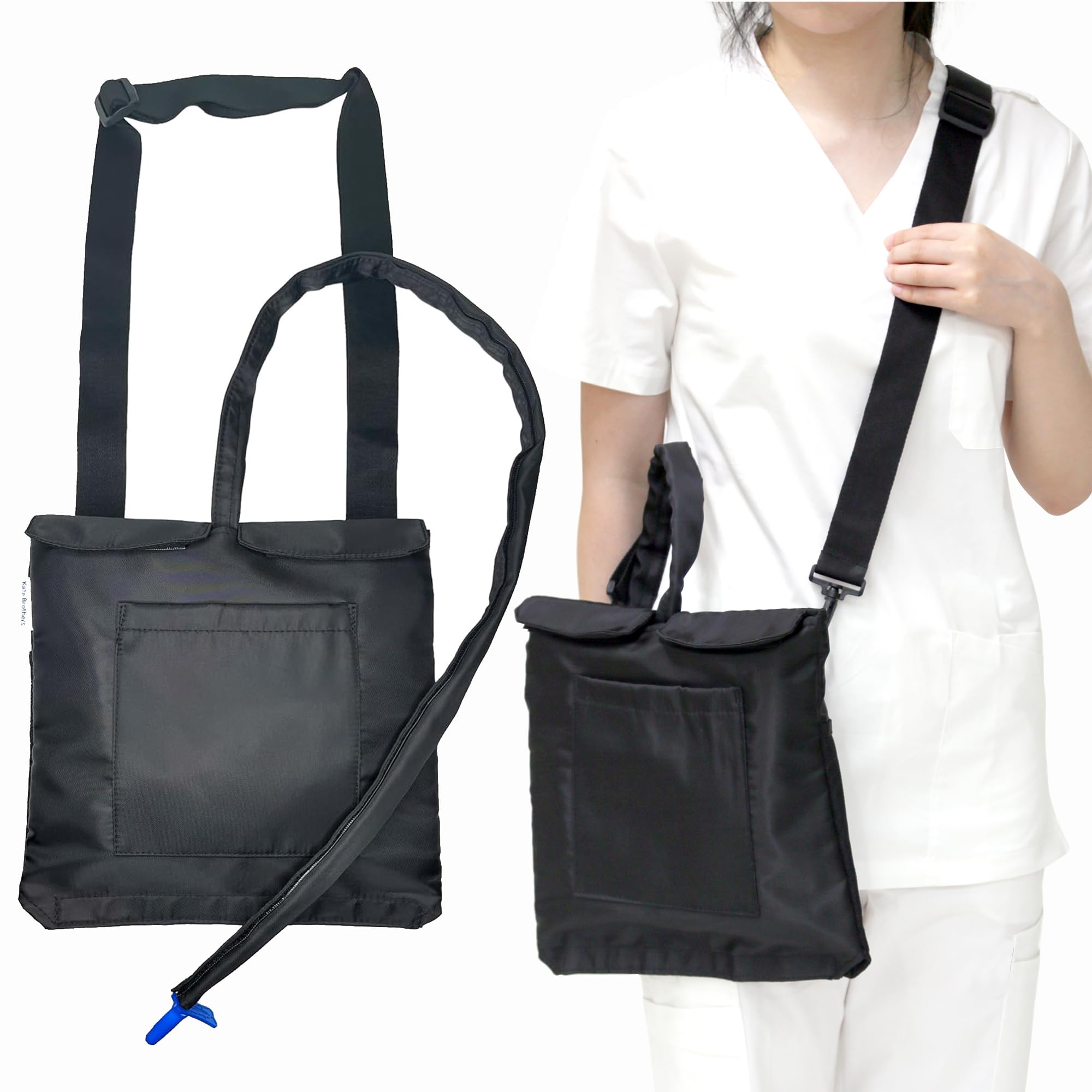 Amazon.com: Urine Drainage Bag Holder with Update Catheter Pipe Cover ...