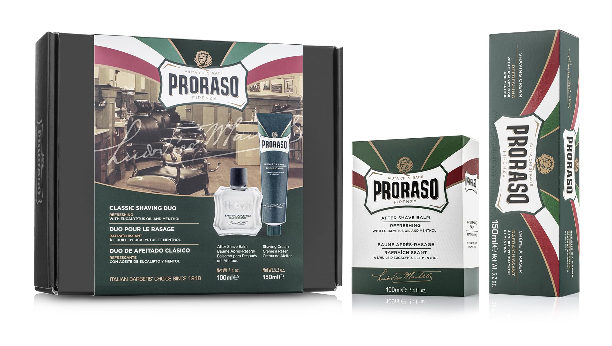 Snapklik.com : Proraso Classic Shaving Kit For Men Gift Box