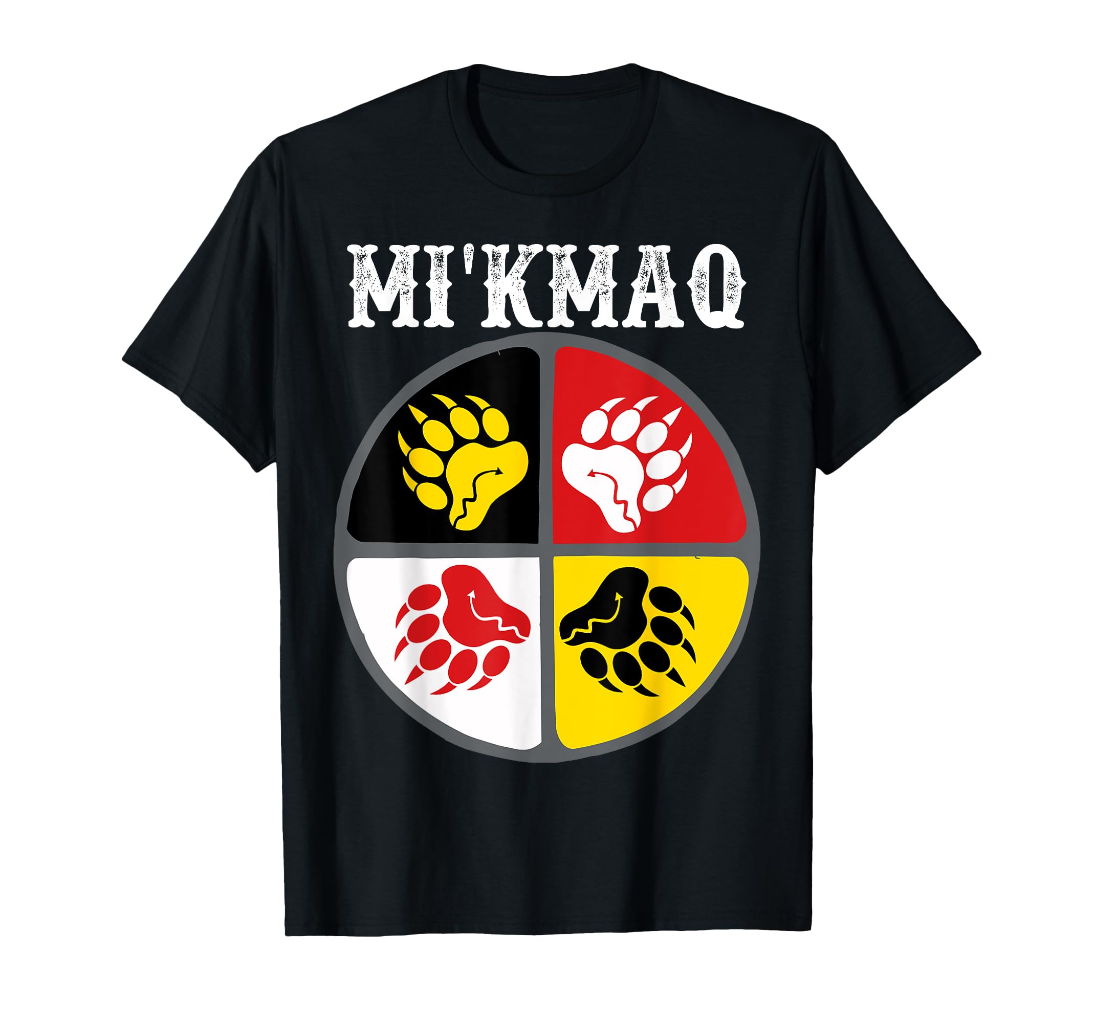 Amazon.com: Micmac Mi'kmaq Nation Native American Medicine Wheel T ...