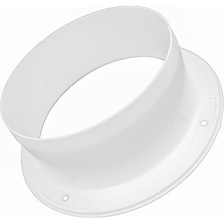 Hon&Guan 5 inch soffit vent round vent, 5-inch external wall vent ...