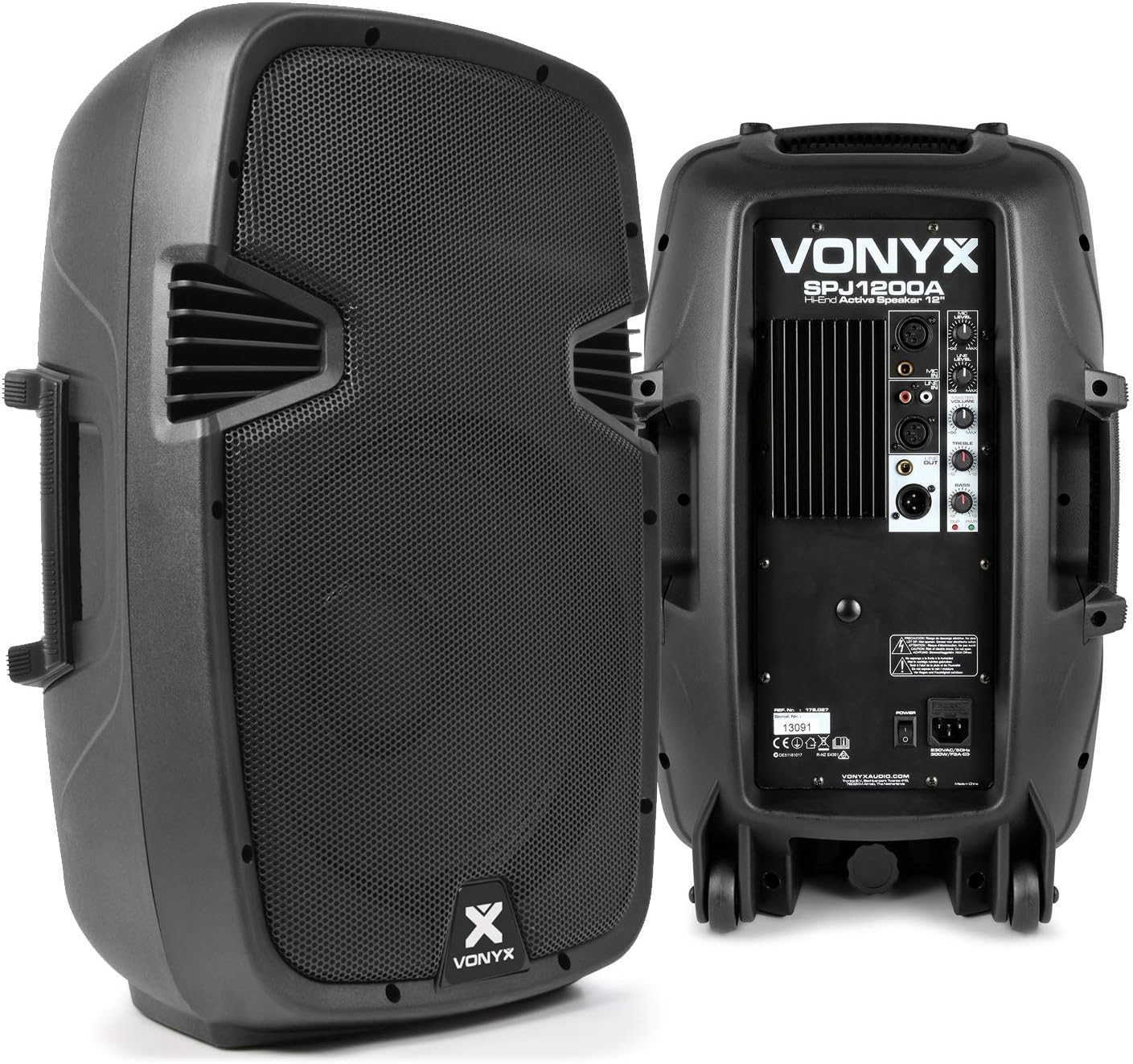 VONYX SPJ1200A 12-Inch 1200W Powered Speaker Packages - High ...