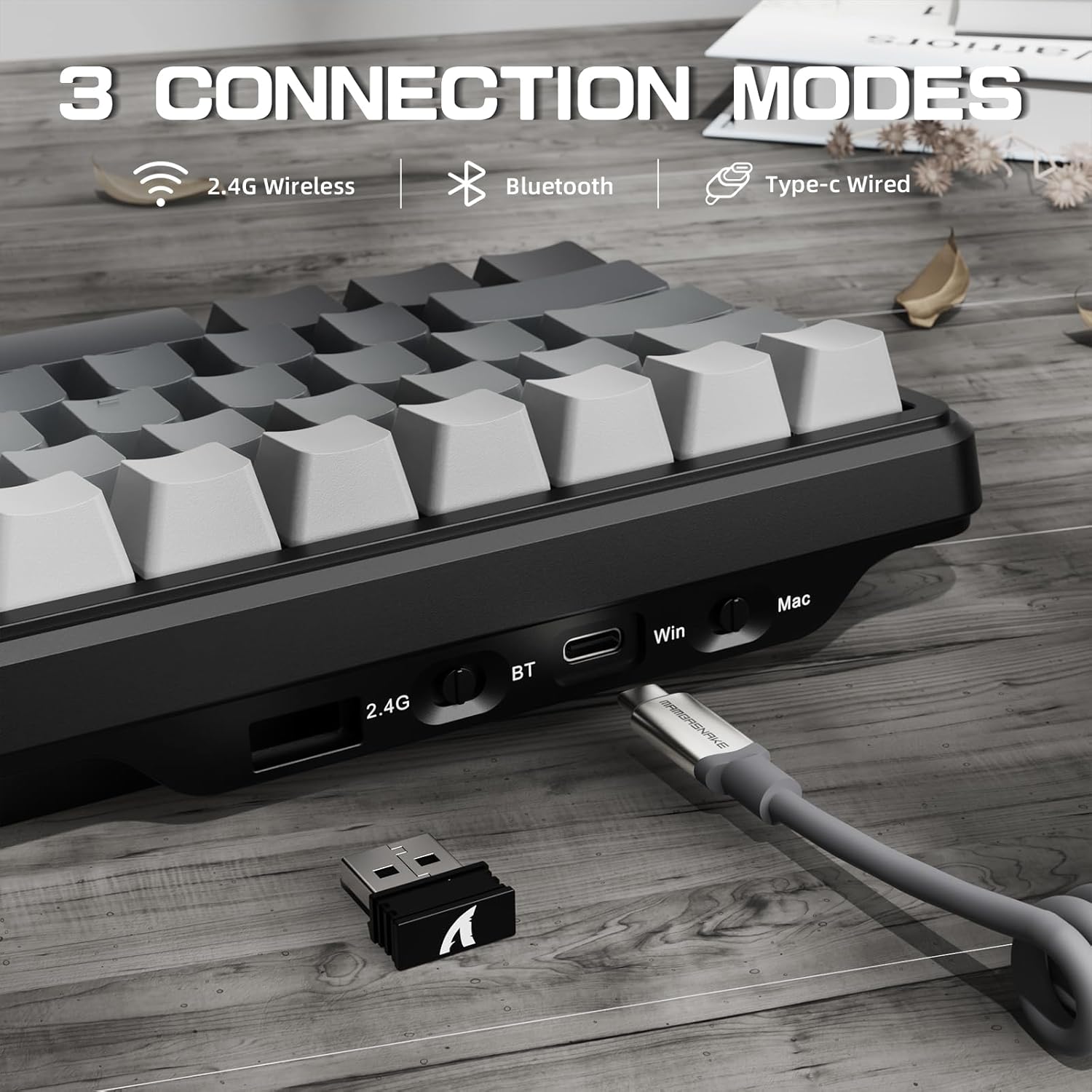 A.JAZZ Attack Shark X66 60% Wireless Mechanical Philippines | Ubuy