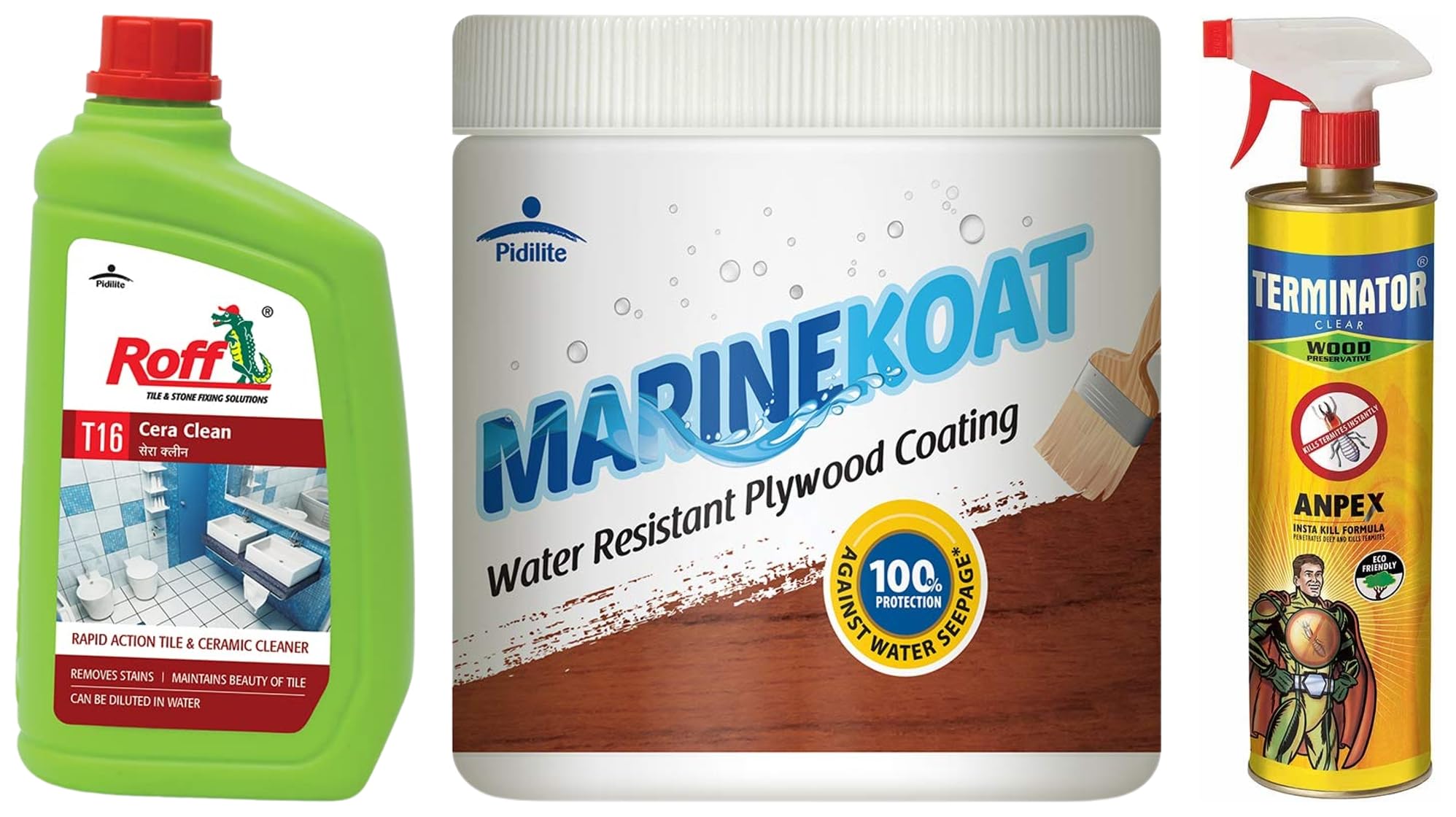 Pidilite Marinekoat Waterproof Plywood Coating Paint for wood surfaces ...