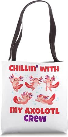 Amazon.com: Chillin' with my Axolotl Crew, Axolotl Friends Best Kids ...