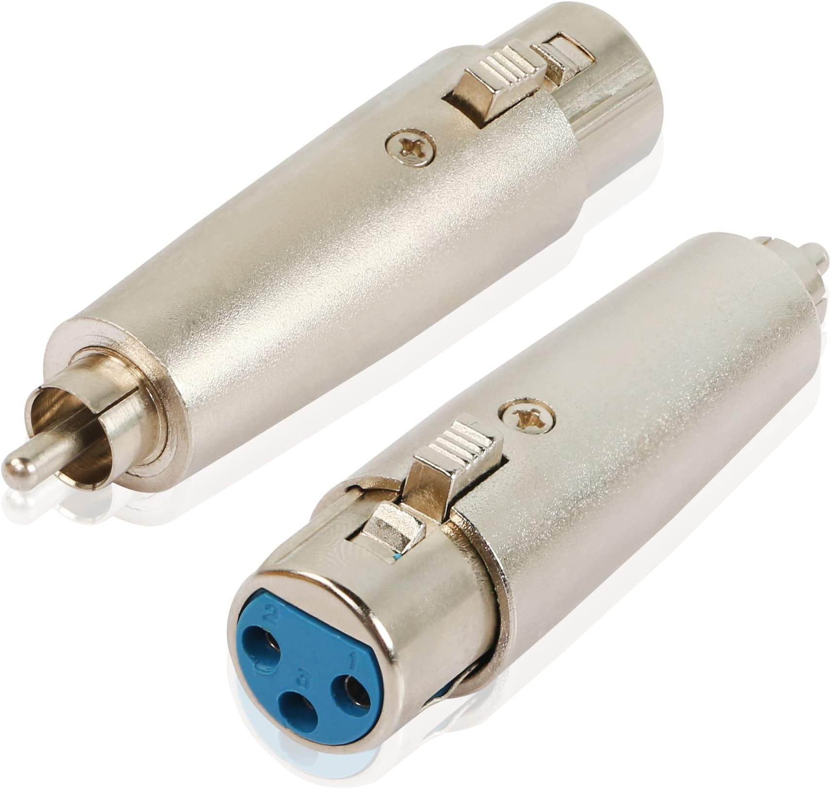 Amazon.com: GLS Audio XLR Male to 1/4" Male TRS Adapter Gender Changer ...