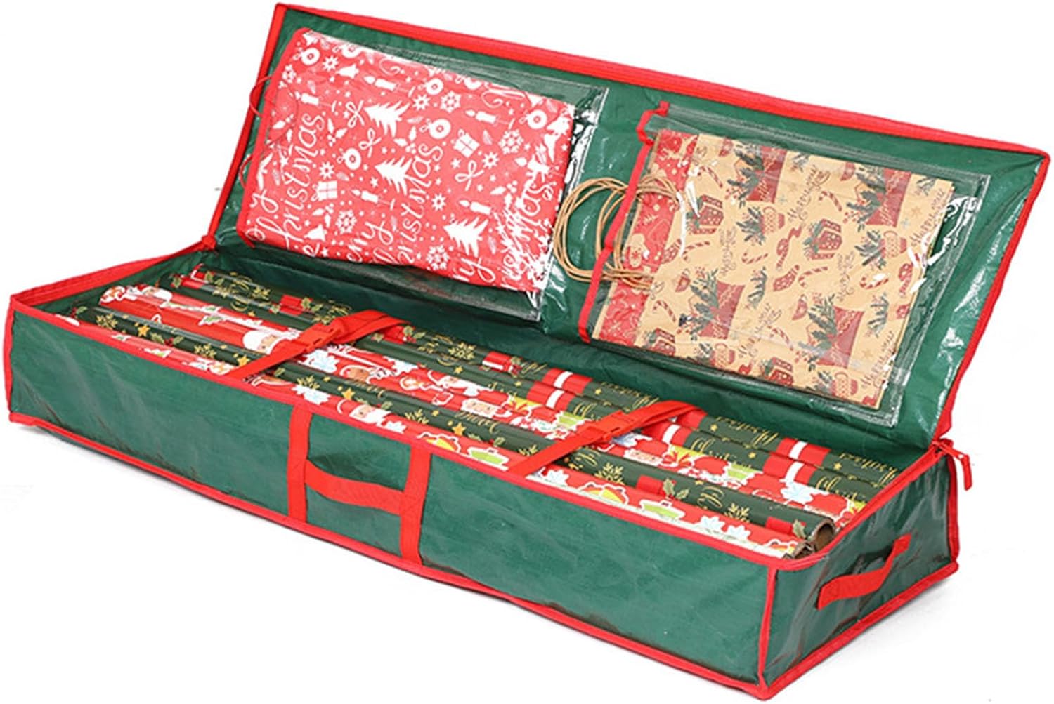 Amazon.com: Gift Wrap Organizer, Christmas Wrapping Paper Storage Bag ...