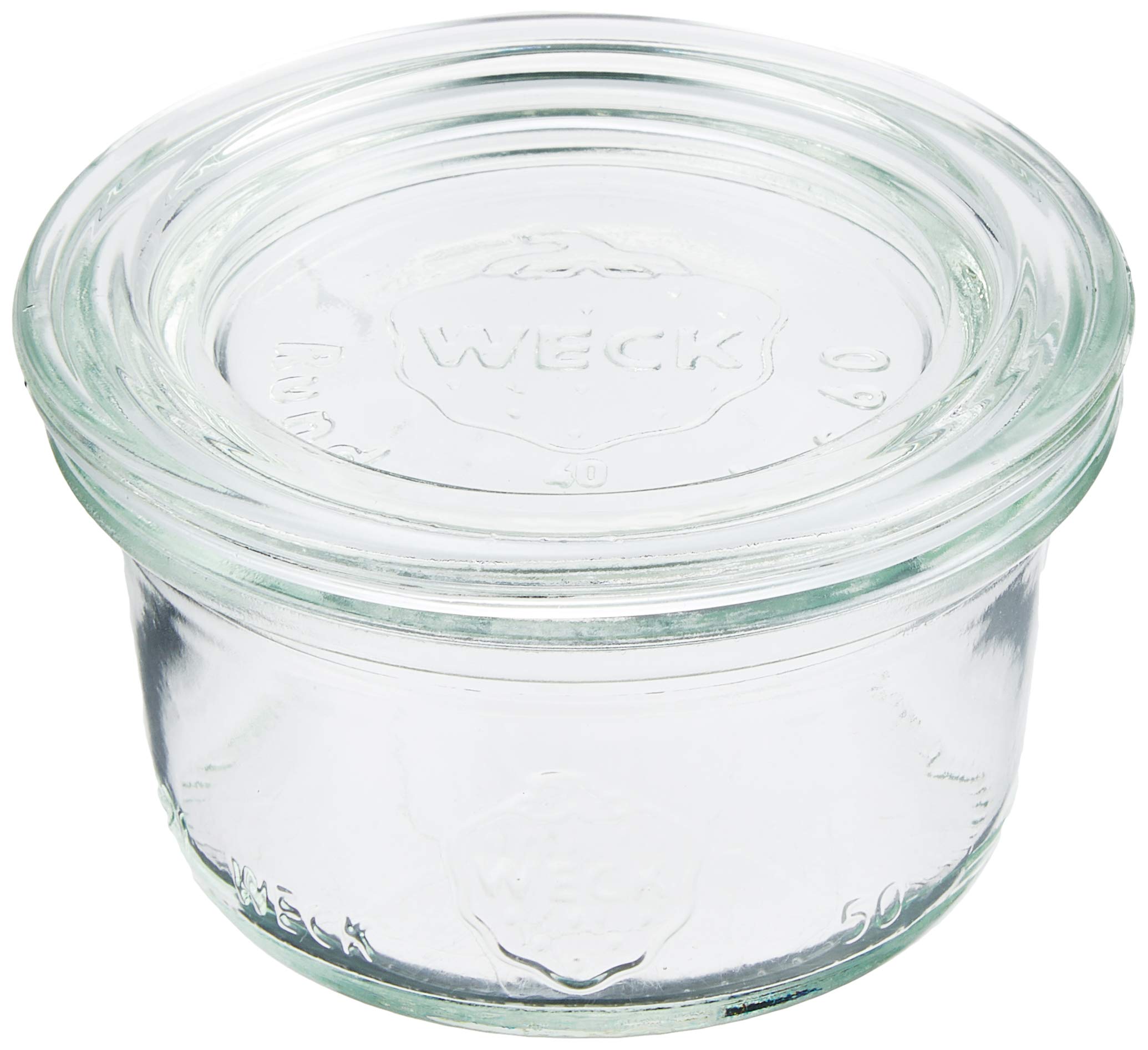 Amazon｜マークスインターナショナル WECK ガラス 保存容器 キャニスター MOLD SHAPE 50ml WE-755｜保存容器・キャニスター オンライン通販