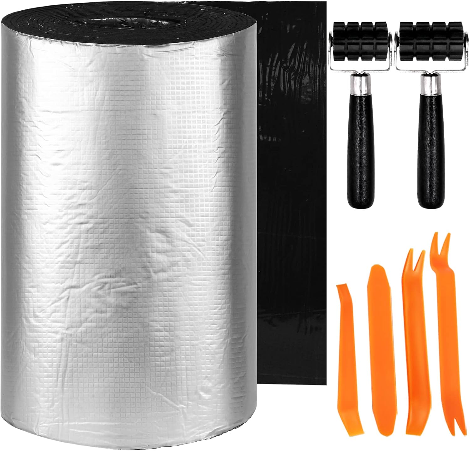 Amazon.com: Roll Pack Sound Deadening Foam, Noise and Heat Shield ...