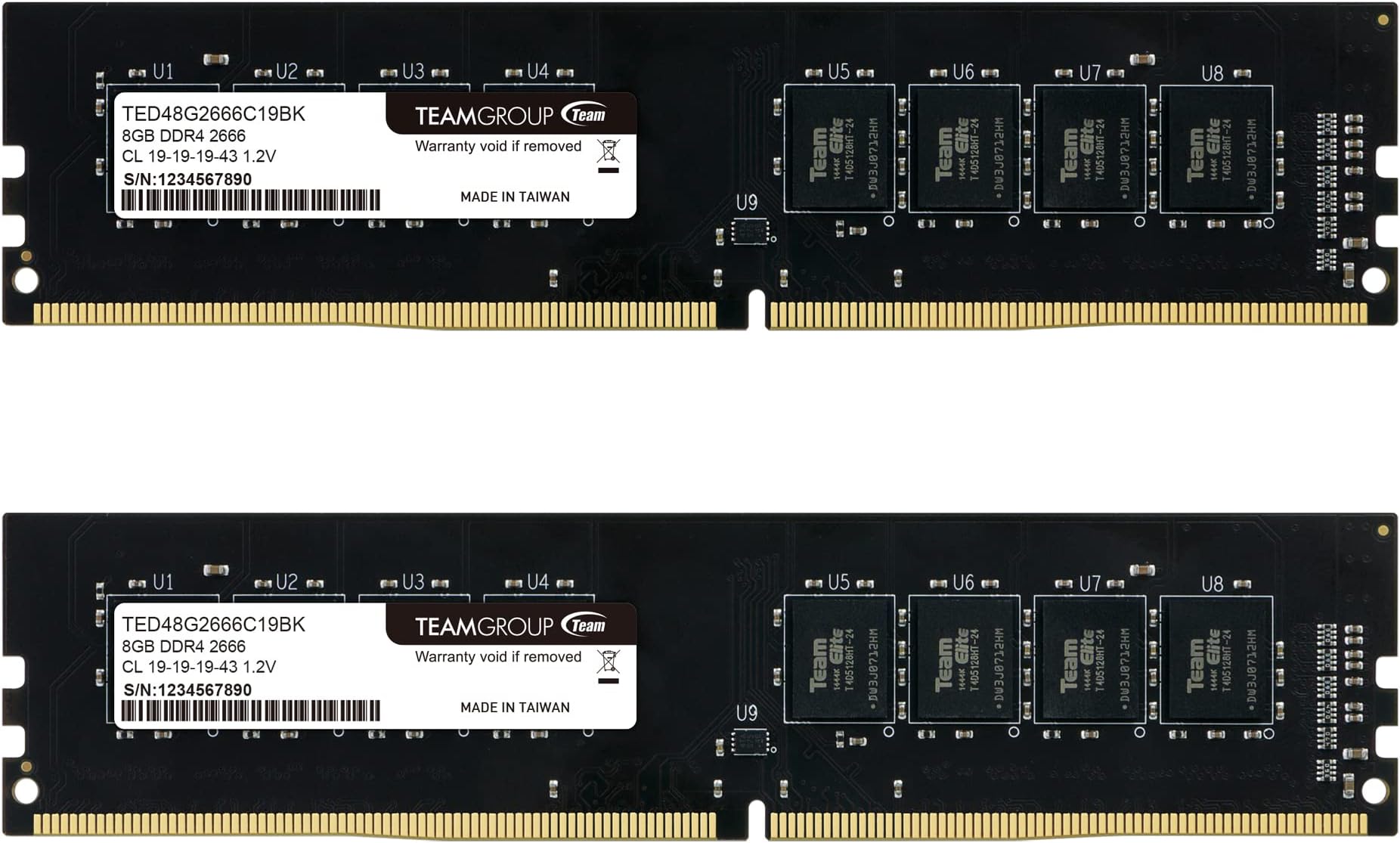 Crucial RAM 8GB DDR4 2666 MHz CL19 Desktop Memory CT8G4DFRA266 at ...