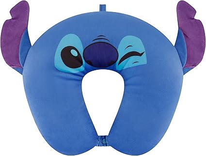 Amazon.com: Disney Stitch Neck Pillow, Adult Travel Accessories with 3D ...