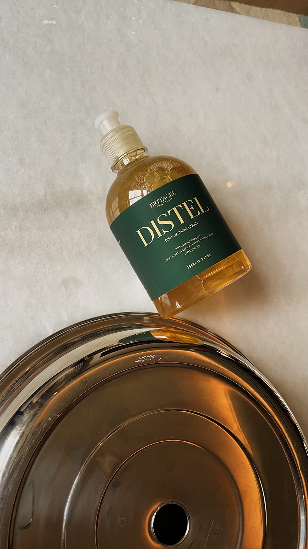 Britacel's Distel - Dishwash Liquid Gel 500ml (Pack of 2) | Dish ...