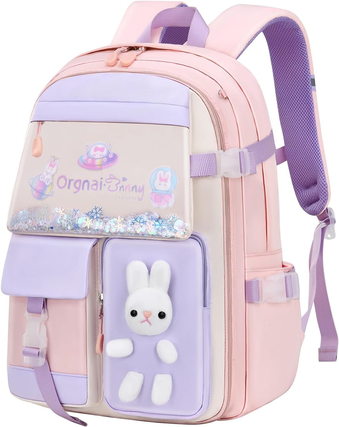 Amazon.com | LANSHIYA Bunny Backpack for Girls Cute Kids Bookbag for ...
