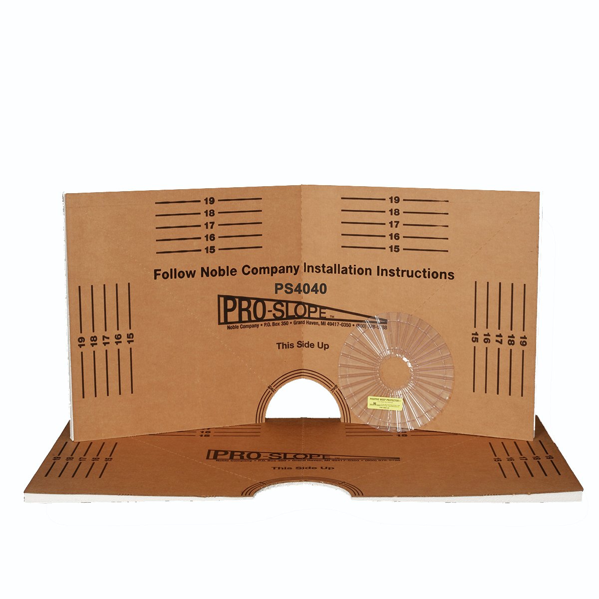 Noble Pro-Slope Preformed Shower Slope (40" x 40") - Amazon.com