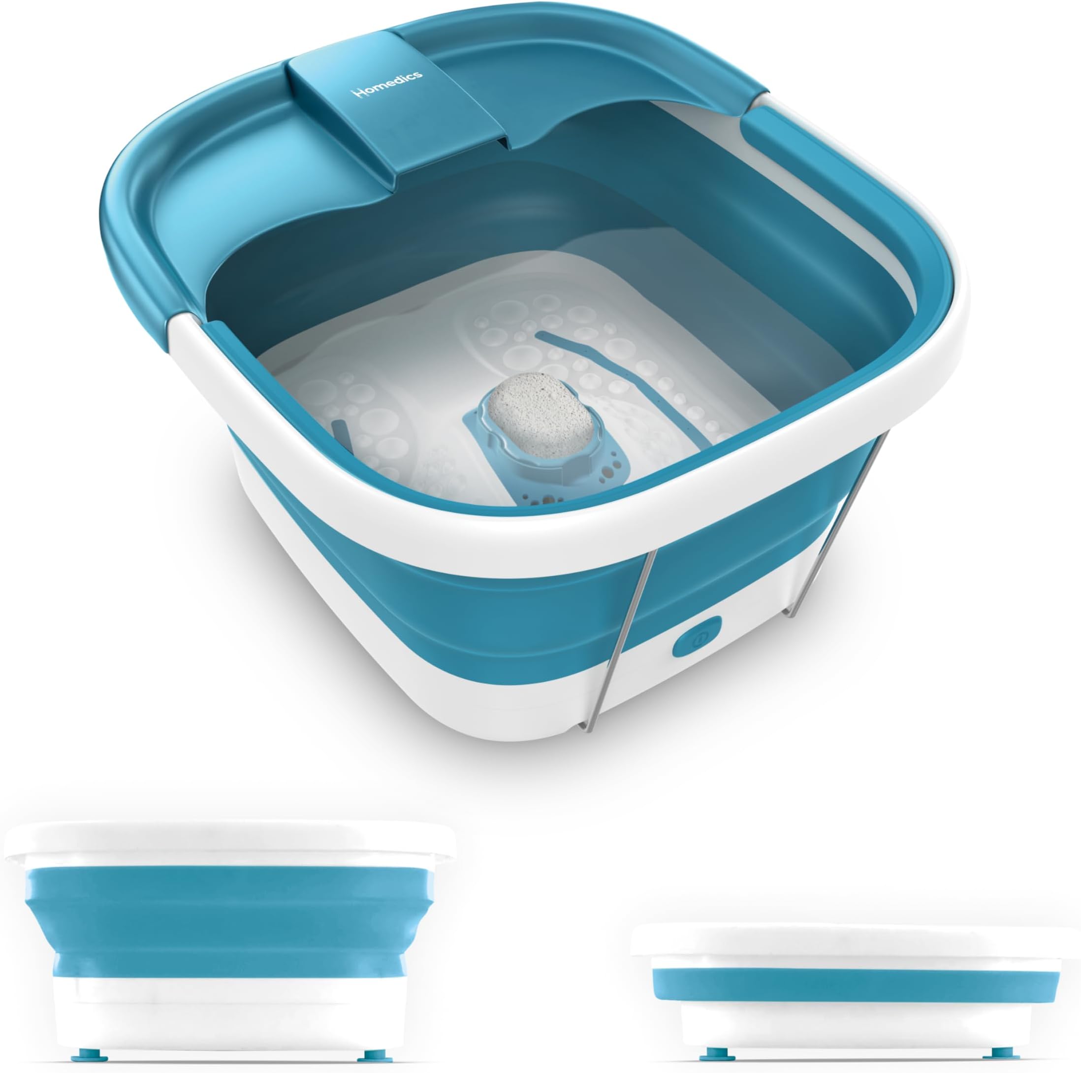 Amazon.com: Homedics Smart Space Bubble Mate Collapsible Foot Spa, Heat ...