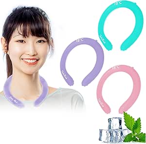 Amazon.co.jp: Ice Neck Ring, Made in Japan, Heatstroke Prevention Goods ...